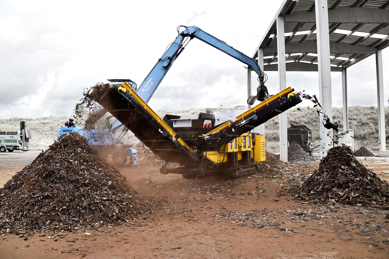 Peneira a Disco para reciclagem TANA | Máquina Solo