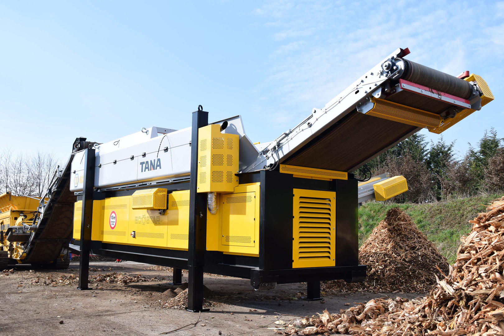 Peneira a Disco para reciclagem TANA | Máquina Solo